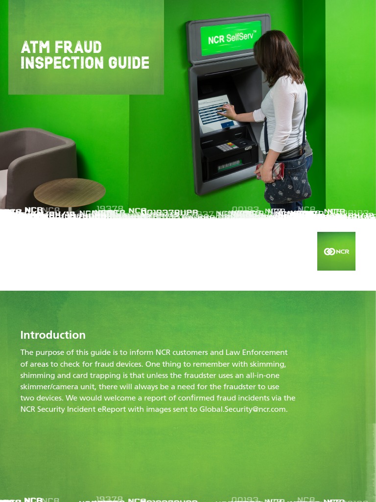 17fin6542 Atm Fraud Inspection Guide NCR RGB | PDF | Automated Teller ...