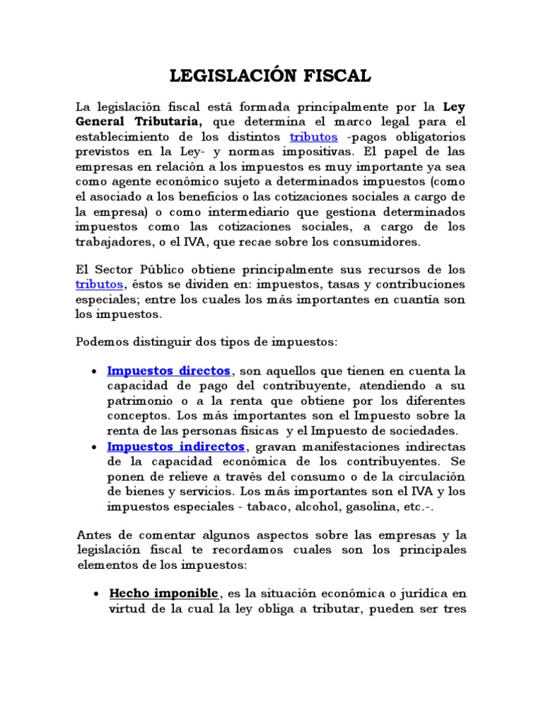 Aprendamos A Tributar Legislacion Fiscal MB 2021 | Descargar gratis PDF ...