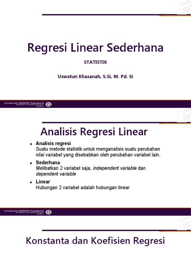 REGRESI LINEAR PENJUALAN BUKU | PDF