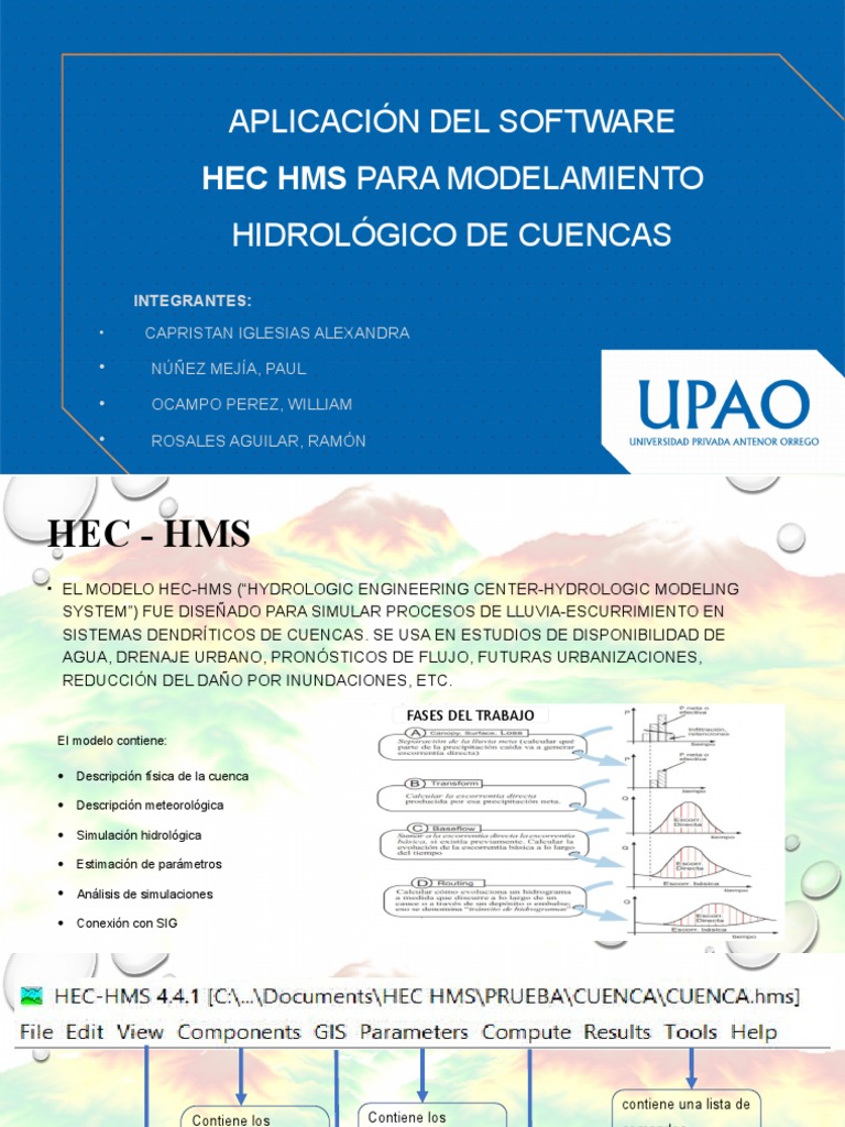 Hec - HMS | PDF | Hidrología | Precipitación