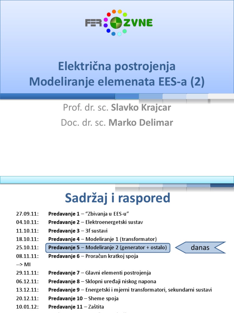 Predavanje 5 Generator Za Studente | PDF
