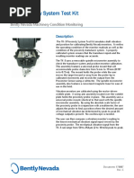 Bently Nevada TK3 2E Wobulator | PDF | Amplitude | Calibration