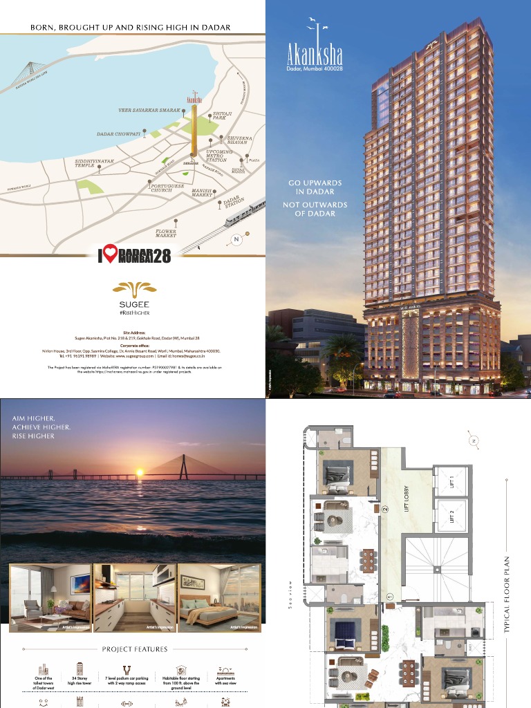 Dadar Mumbai Tower Offers Luxury Sea View Apartments | PDF
