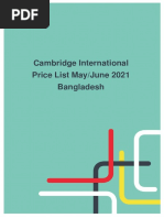 BOU_2022-2023_Fee_Structure_2024-2025 | PDF | Fee | Educational Stages