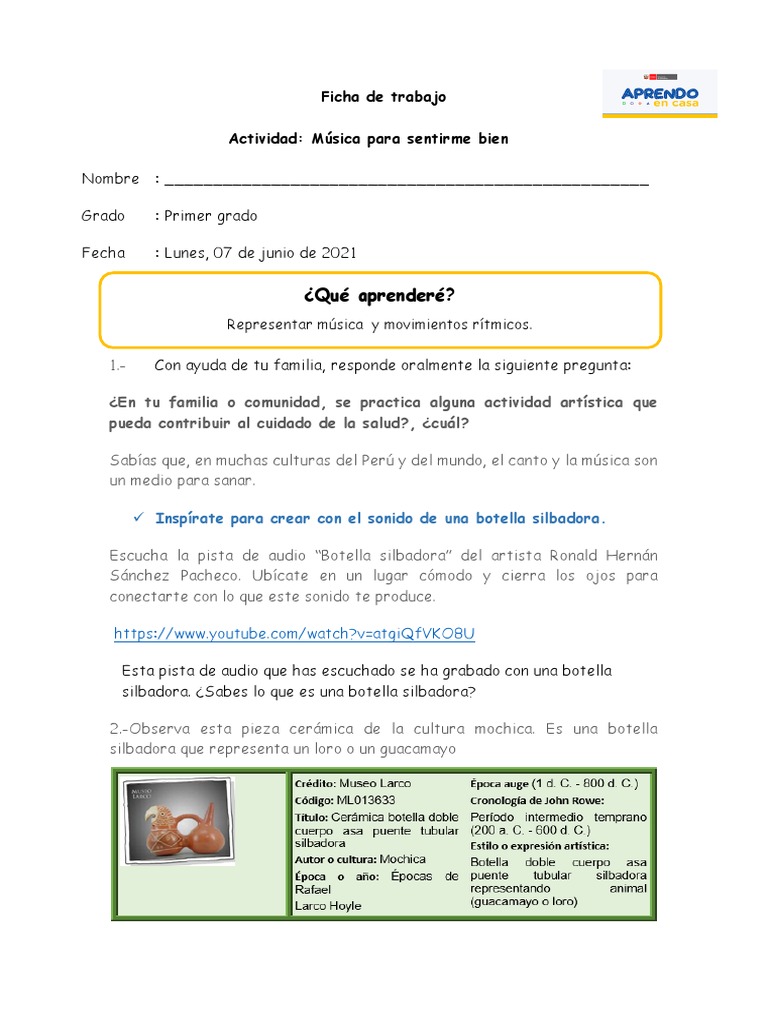 07 de Junio | PDF | Sonido | Naturaleza