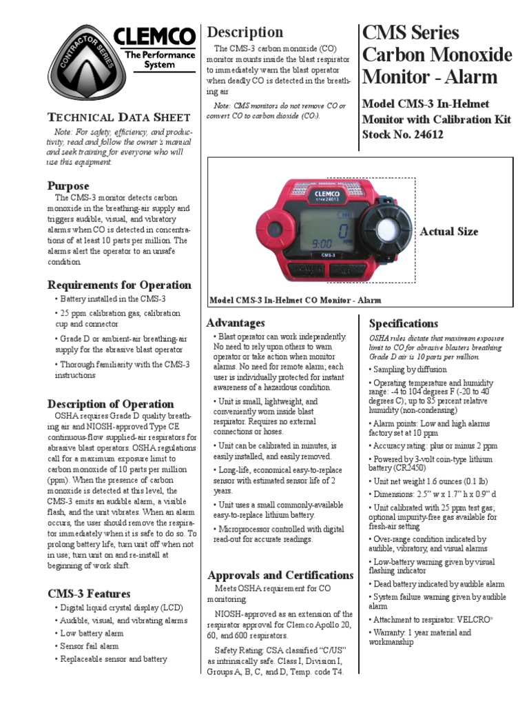 CO Monitor 2 | PDF | Carbon Dioxide | Nature