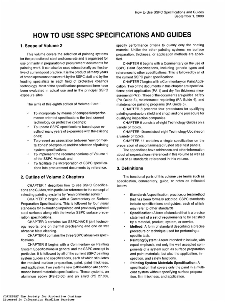 SSPC How To Use | PDF | Specification (Technical Standard) | Corrosion
