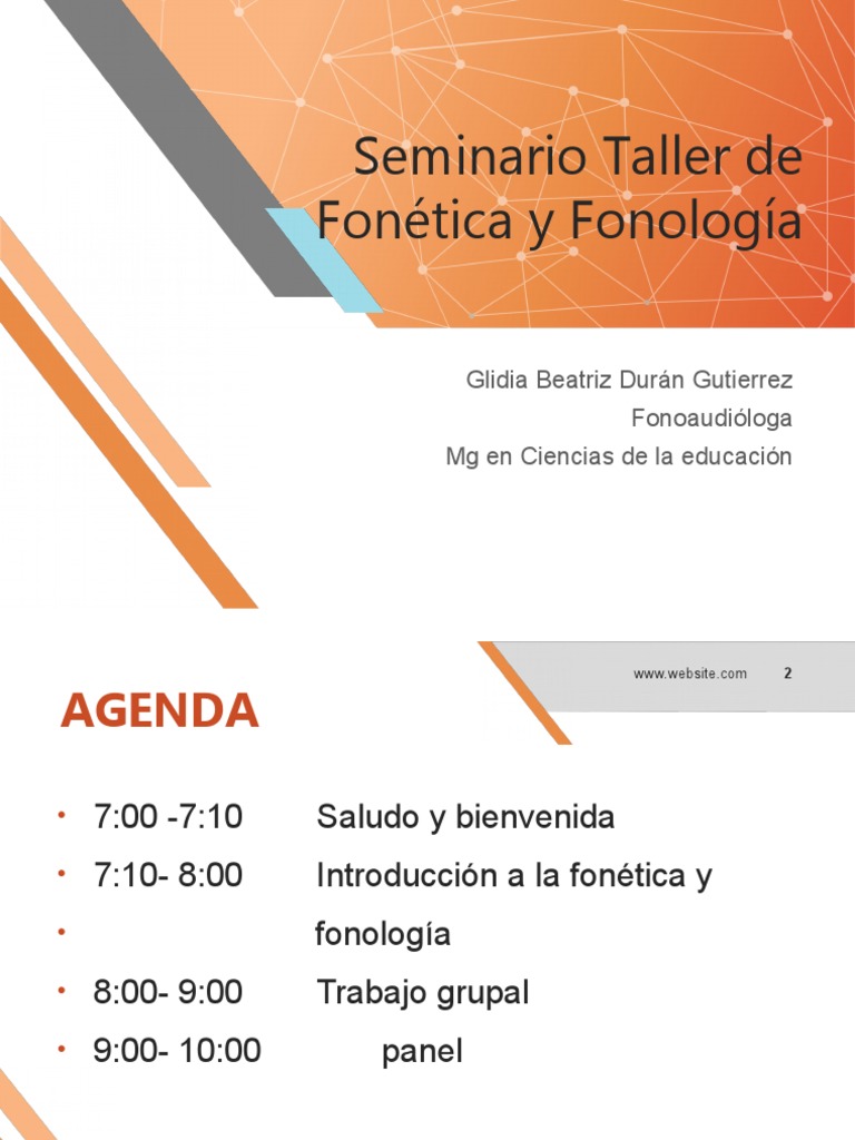 Seminario Taller de Fonética y Fonología | PDF | Fonología | Fonética