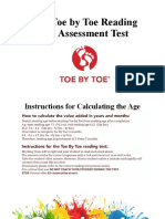 Toe by Toe | PDF | Phonics | Reading (Process)