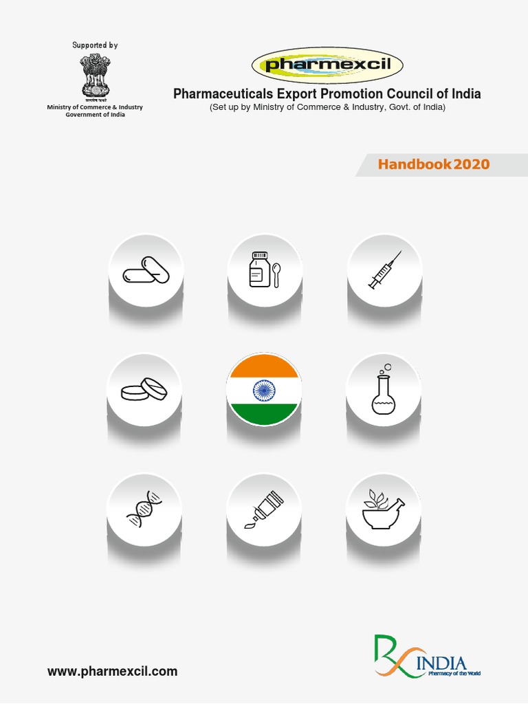 2020 Handbook of Indian Pharmaceutical Exports | PDF | Food And Drug ...