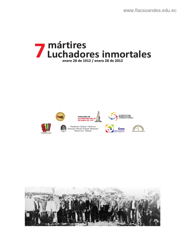 7 Mártires Luchadores Inmortales | PDF | Ecuador | Gobierno