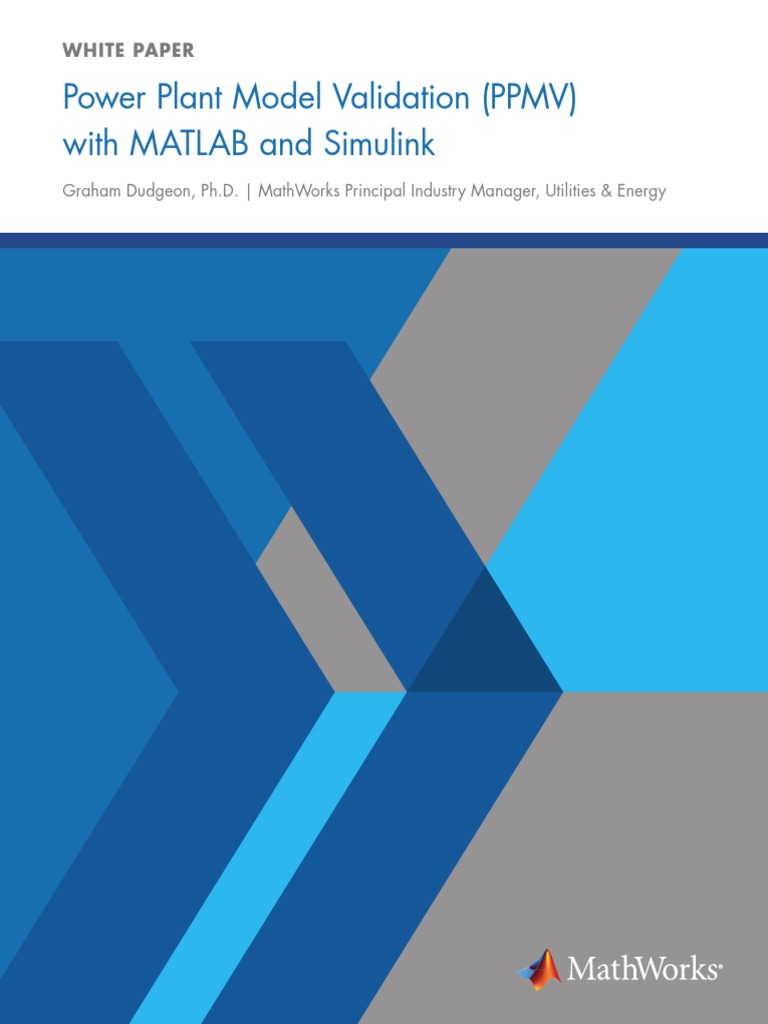 Power Plant Model Validation (PPMV) With MATLAB and Simulink | PDF ...