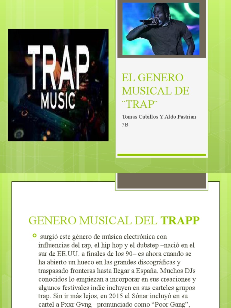 El Genero Musical de Trap | PDF