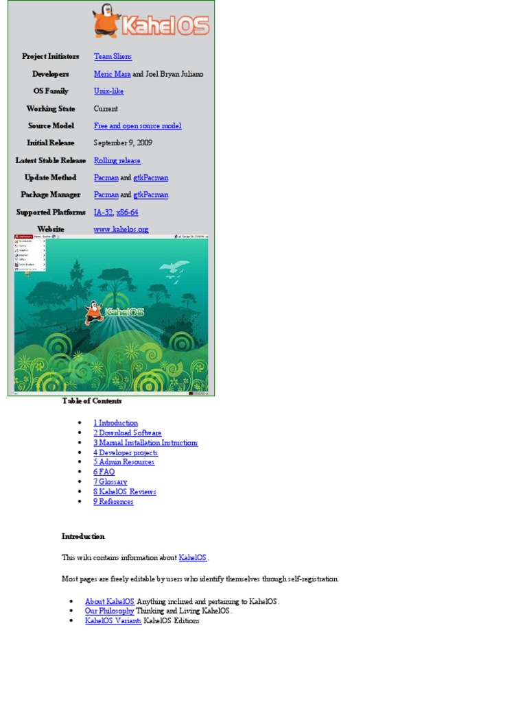 Rose Kahel Os | PDF | Copyright Infringement | Linux Distribution