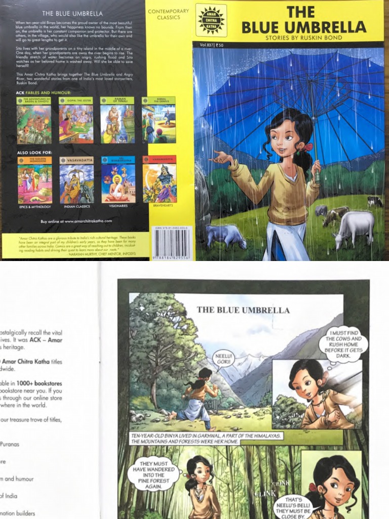 The Blue Umbrella | PDF | Indian Literature | Comics Industry