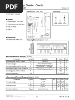 L4W Diode Schottky PDF | PDF | Electricity | Electromagnetism