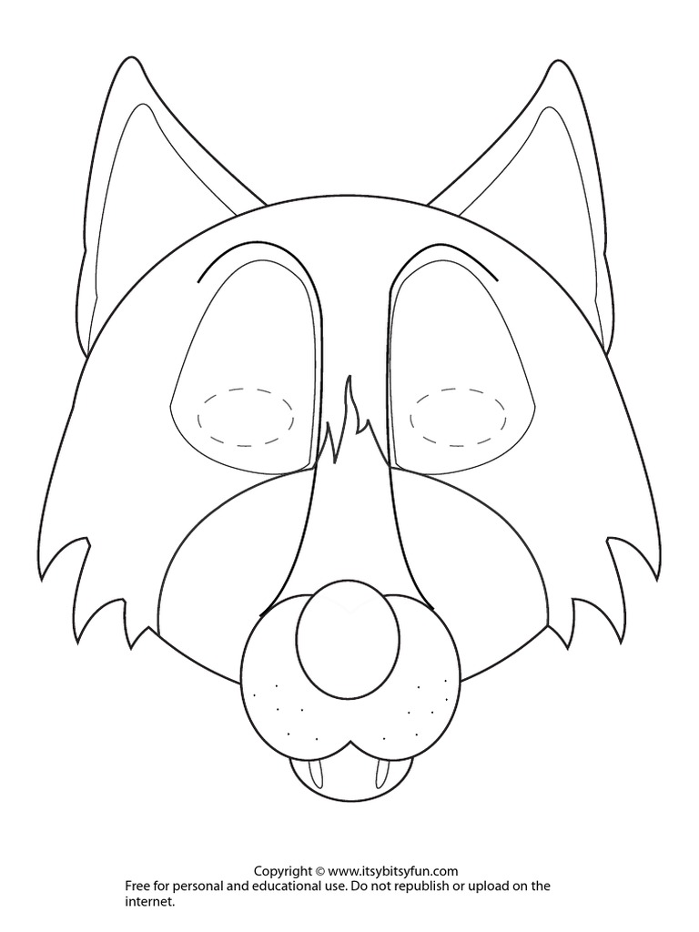 Wolf Mask To Color | PDF | Career & Growth | Social Science