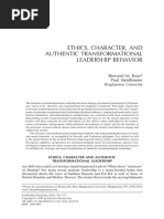 Bernard Bass 1985 Leadership and Performance Beyond Expectations, Free ...