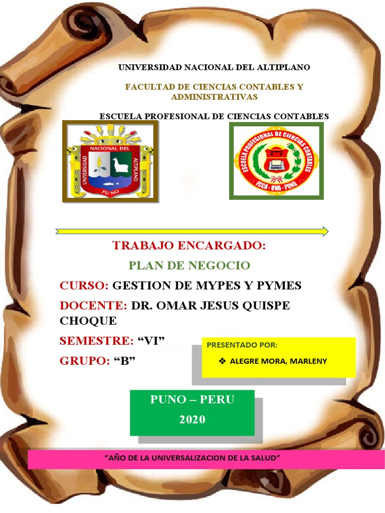 Plan de negocio-POLLERIA | PDF | Compartir (Finanzas) | Empresas