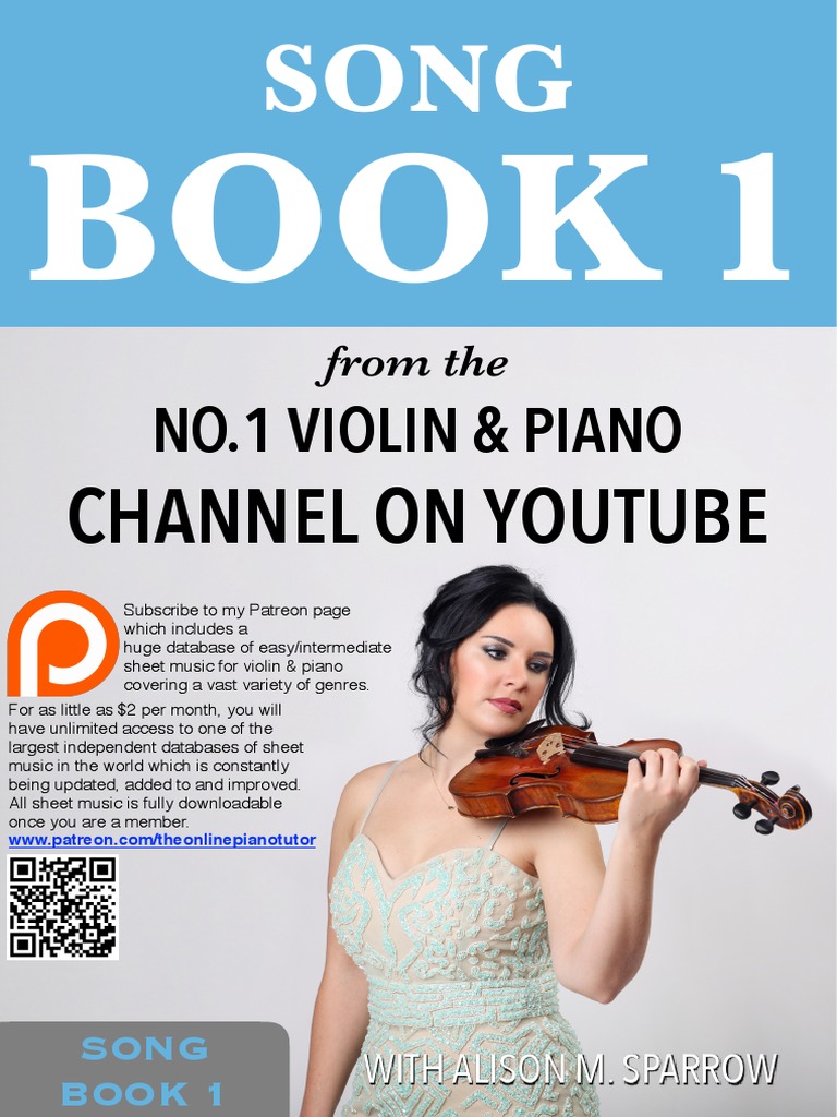 Book 1: No.1 Violin & Piano | PDF | String Instruments | Violin