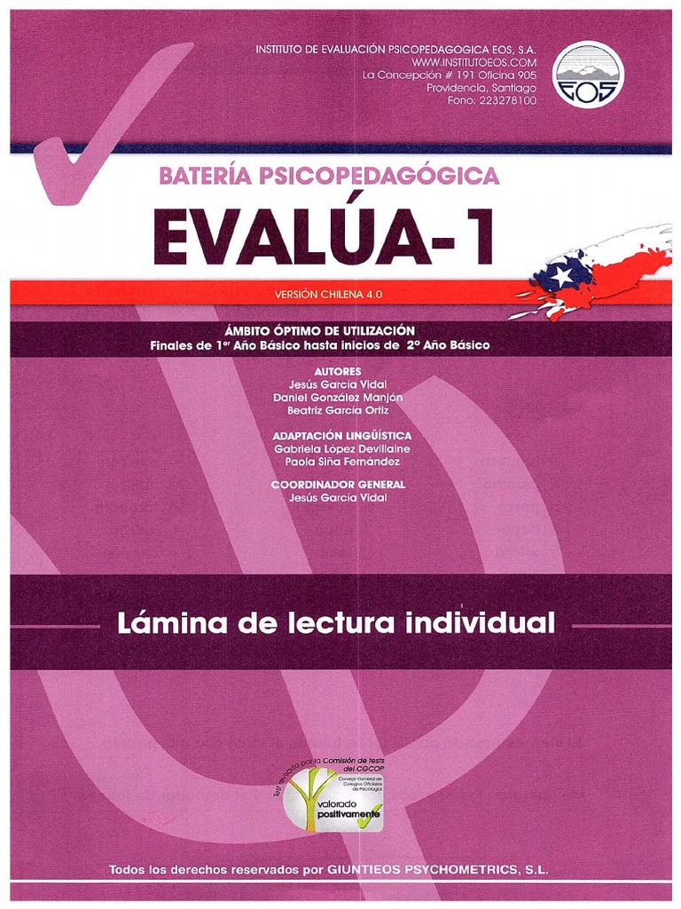 Evalua 1 | PDF