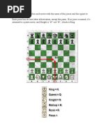 Chess Notation Sheet | PDF | Game Rules | Competitive Games