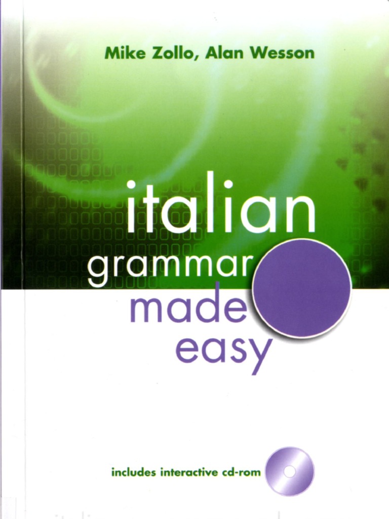 Italian Grammar Made Easy | PDF