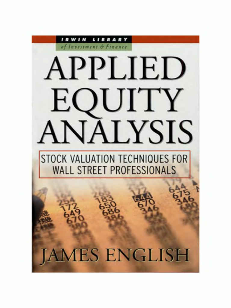 Applied Equity Analysis | PDF