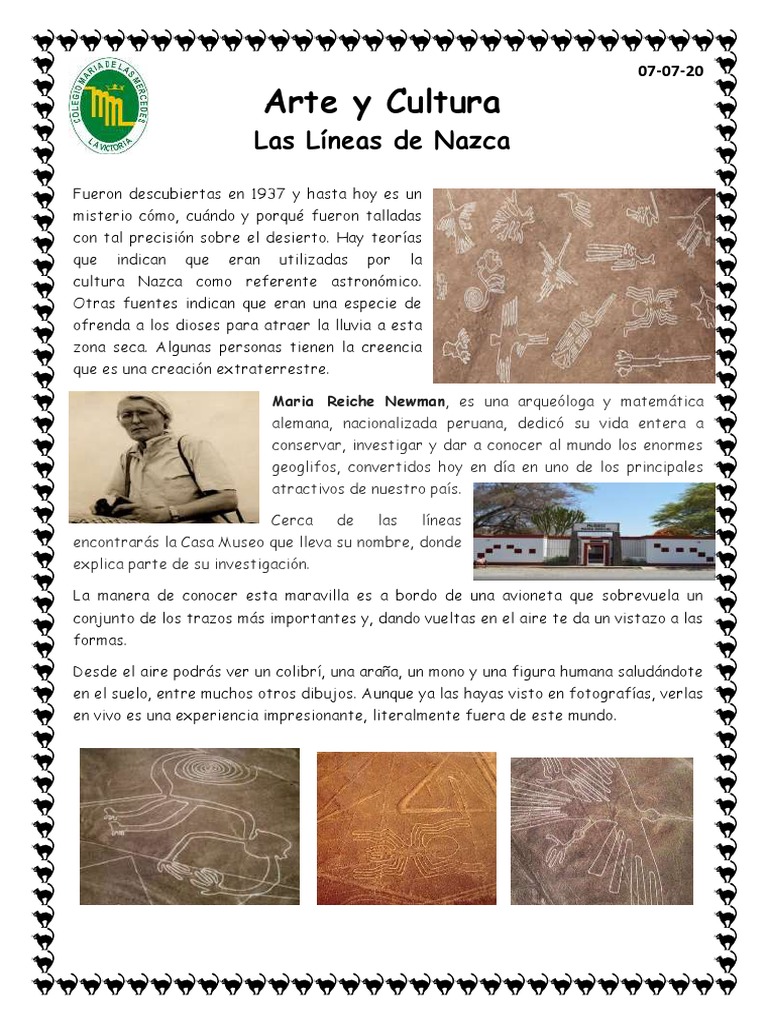 LINÉAS DE NAZCA | PDF | Artes (general) | Cultura (general)