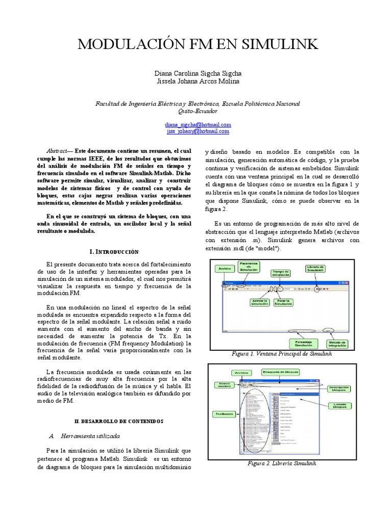Myslide - Es Modulacion FM en Simulink | PDF | Modulación de frecuencia ...