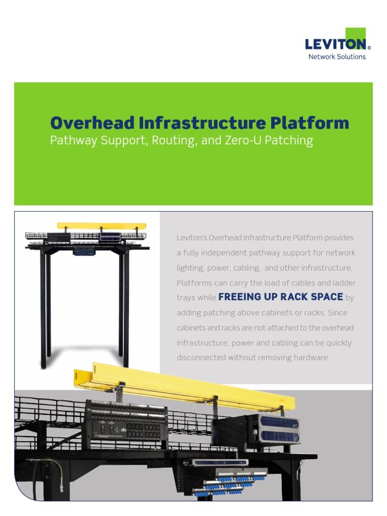 Overhead Infrastructure Platform | PDF | Data Center | Equipment