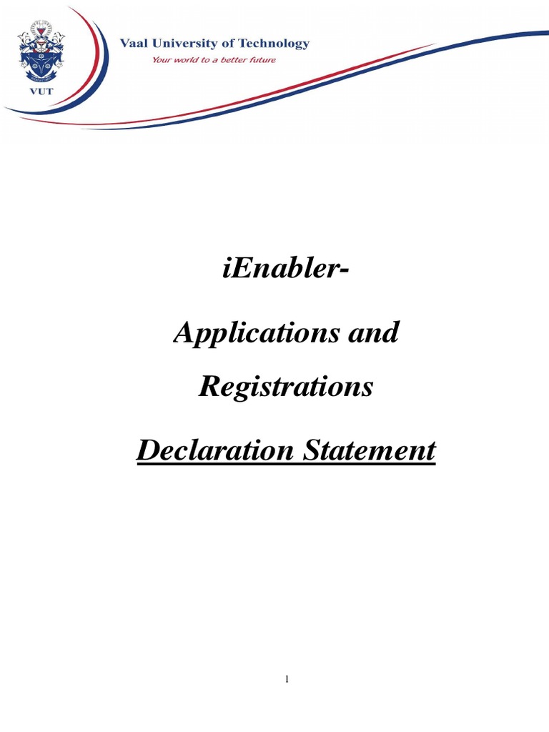 VUT Rules For Student Applications | PDF | Fee | Common Law