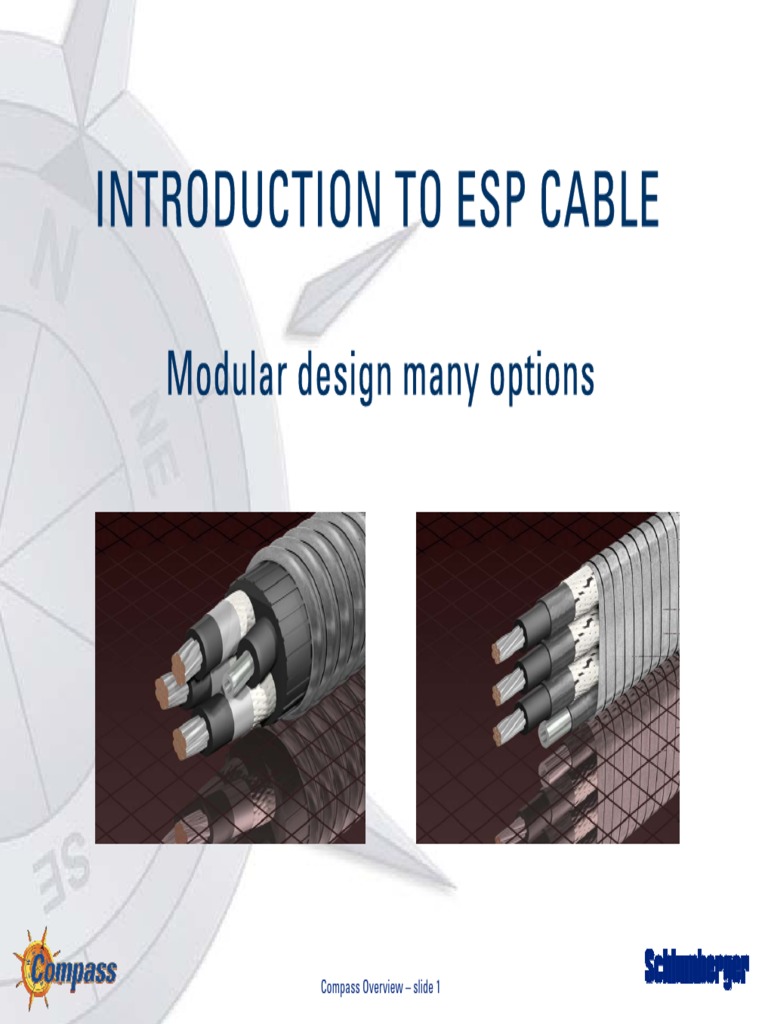 Introduction To Esp Cable: Modular Design Many Options | PDF | Building ...