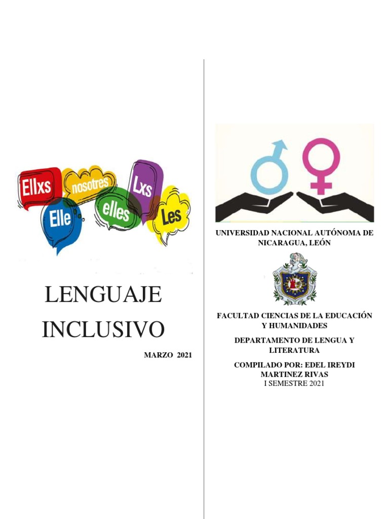 Lenguaje Inclusivo | PDF | Género gramatical | Sexismo