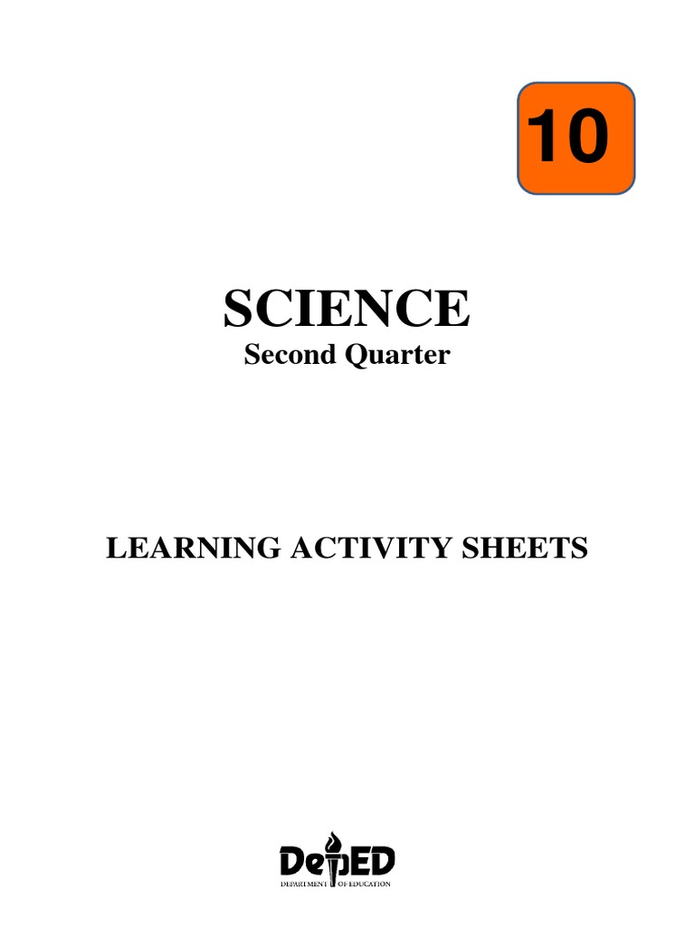 Grade 10 Q2 Science LAS | PDF | Electromagnetic Spectrum ...