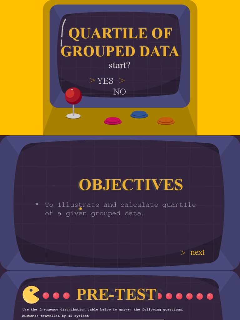 Quartile of Grouped Data | PDF | Quartile | Statistical Analysis