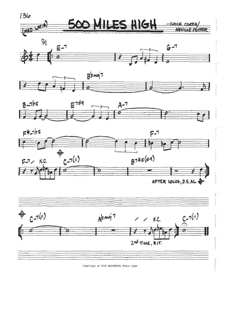 500 Miles High | PDF