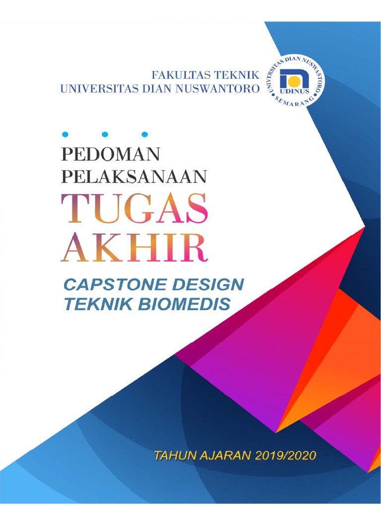 Pedoman Tugas Akhir Capstone Design | PDF | Seni