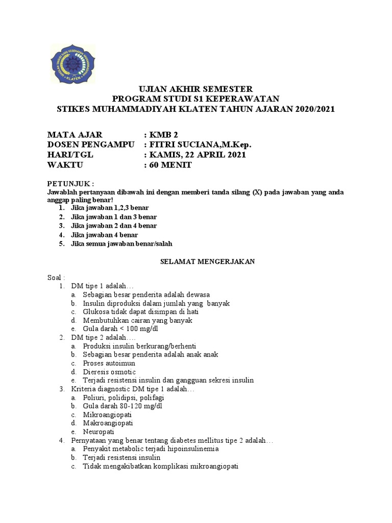 Uts D3 KMB 2021 | PDF