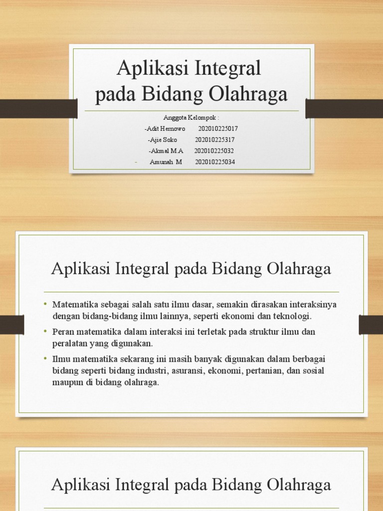 Aplikasi Integral | PDF