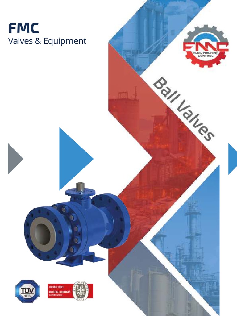 FMC Ball Valve Specifications Guide | PDF | Valve | Screw