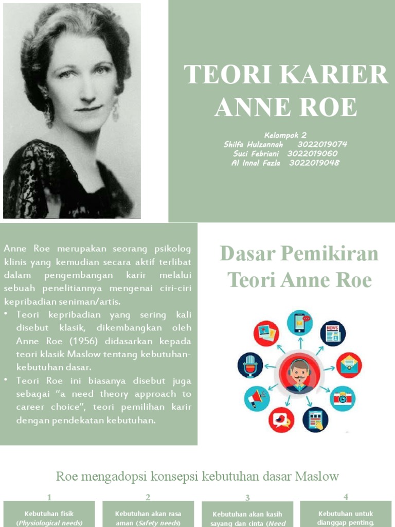 Teori Karier Anne Roe | PDF