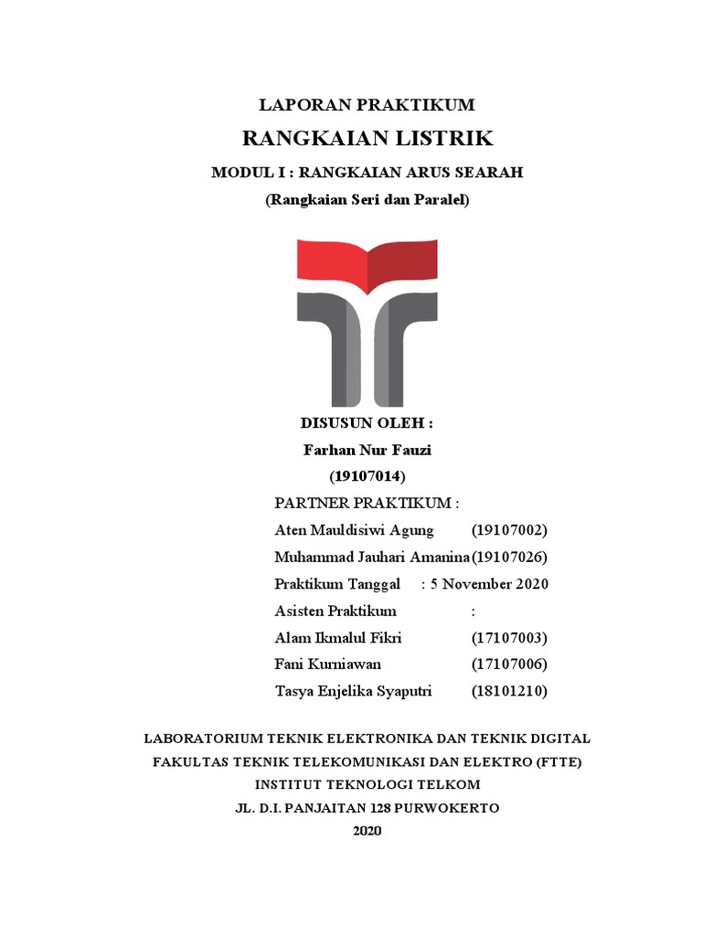 FARHAN NUR FAUZI - LaporanP1 | PDF