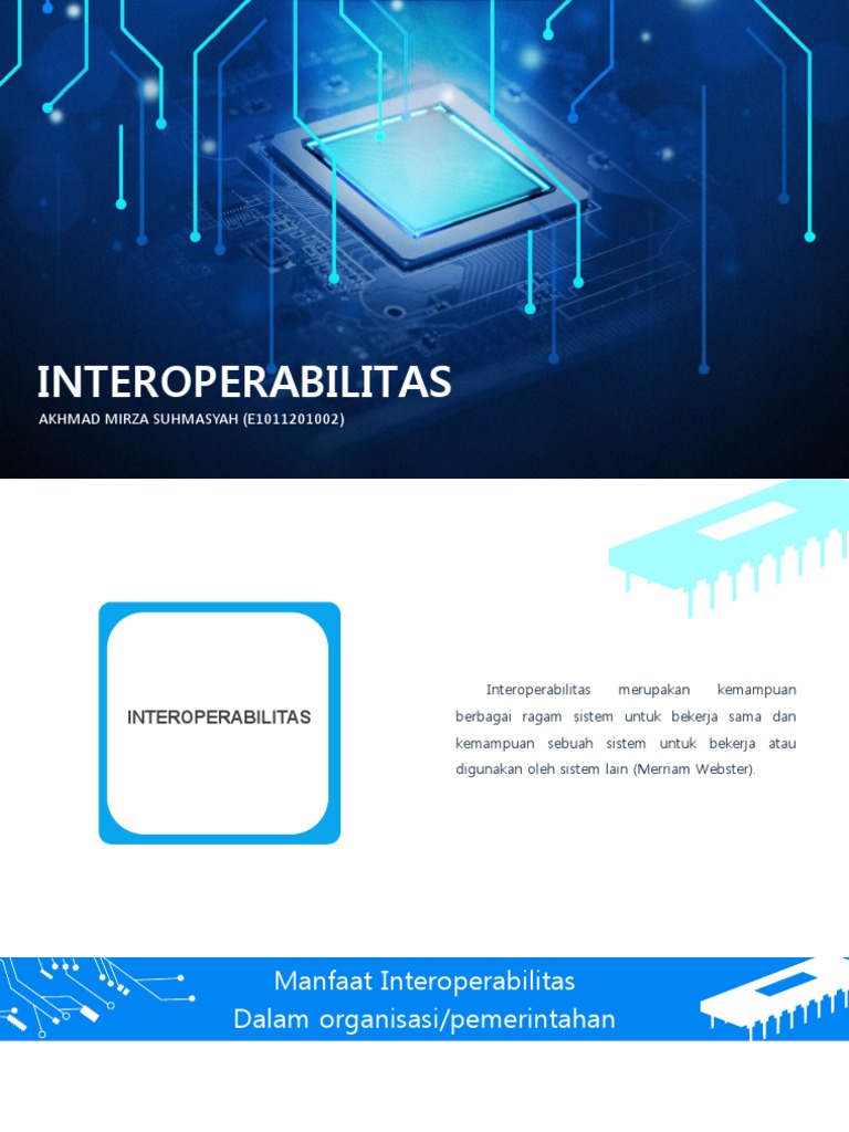 Manfaat dan Model Interoperabilitas E-Gov | PDF