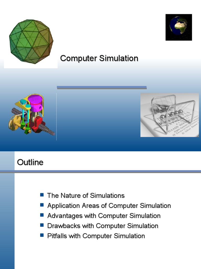 Computer Simulation Pdf Computer Simulation Simulation