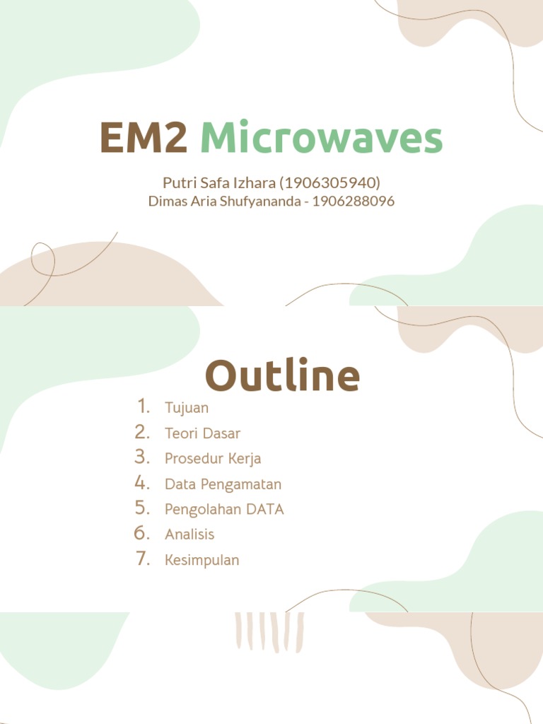 Pekan 2 - EM2 - Microwaves | PDF