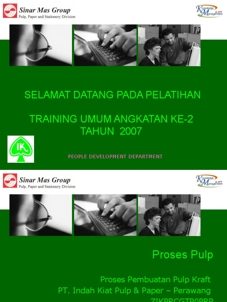 Proses Pembuatan Pulp di PT IKPP | PDF