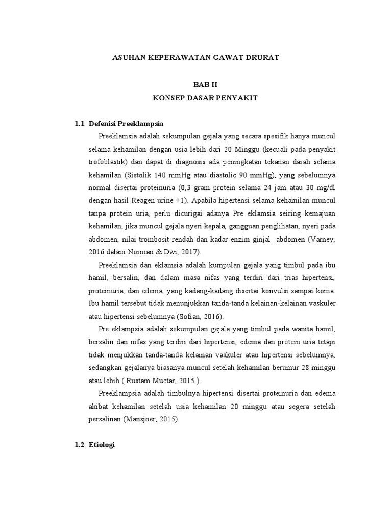 Asuhan Keperawatan Gawat Darurat Dengan Pasien Peb | PDF | Pengembangan Diri | Kesehatan Holistik