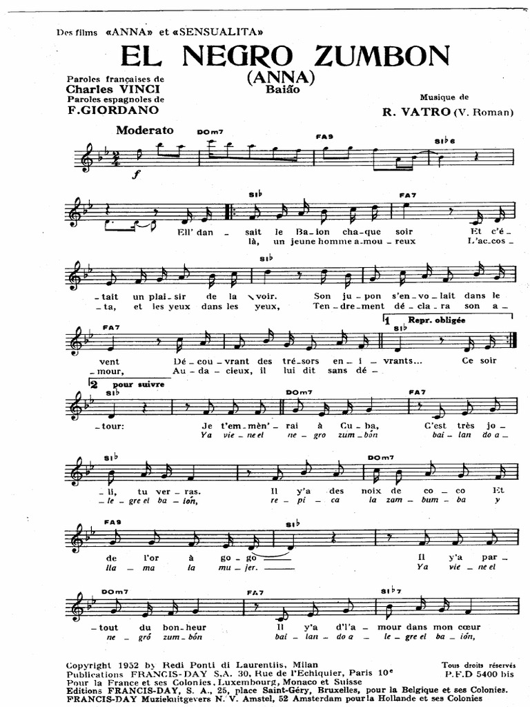 El Negro Zumbon (Anna) | PDF