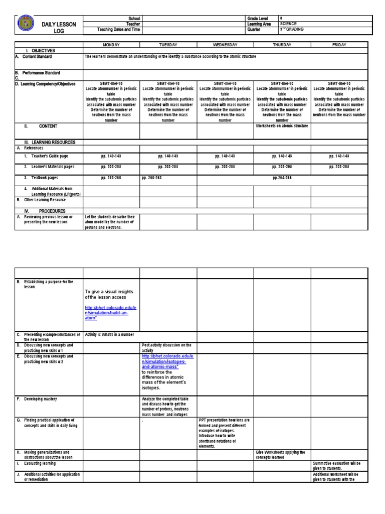 DLL-template Atomic Structure 2 | PDF | Isotope | Atoms